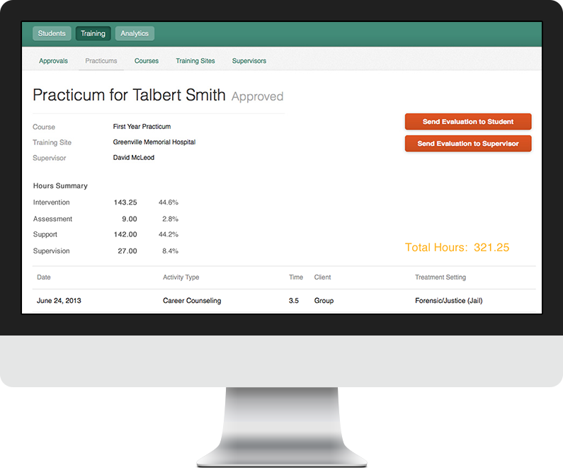 Online Evaluations | Time2Track