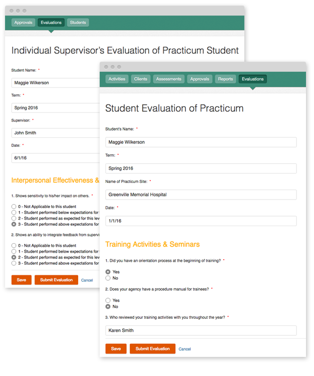 Time2Track | Online Evaluations