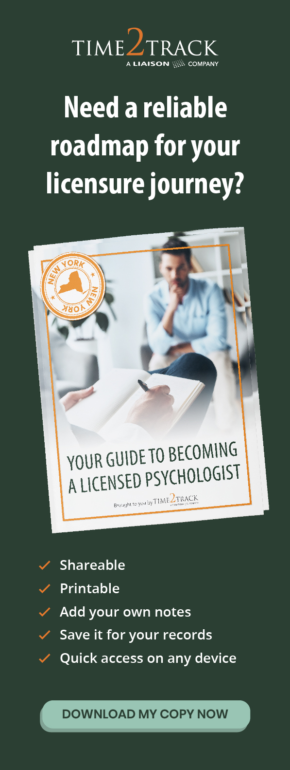 Time2Track | Your Guide to Becoming a Licensed Psychologist in New York