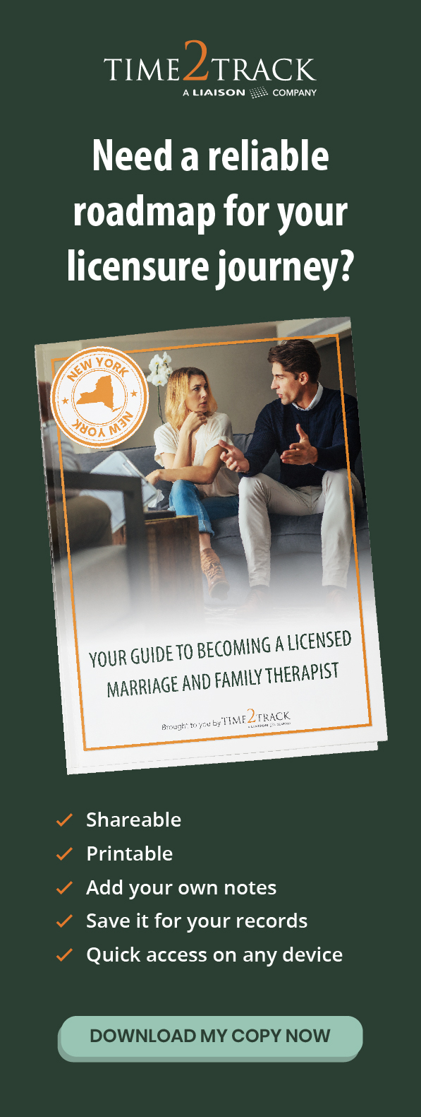 Time2Track | Your Guide to Becoming a Marriage and Family Therapist in New York